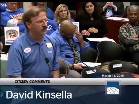 David Kinsella at Prince William County School Board Meeting - YouTube