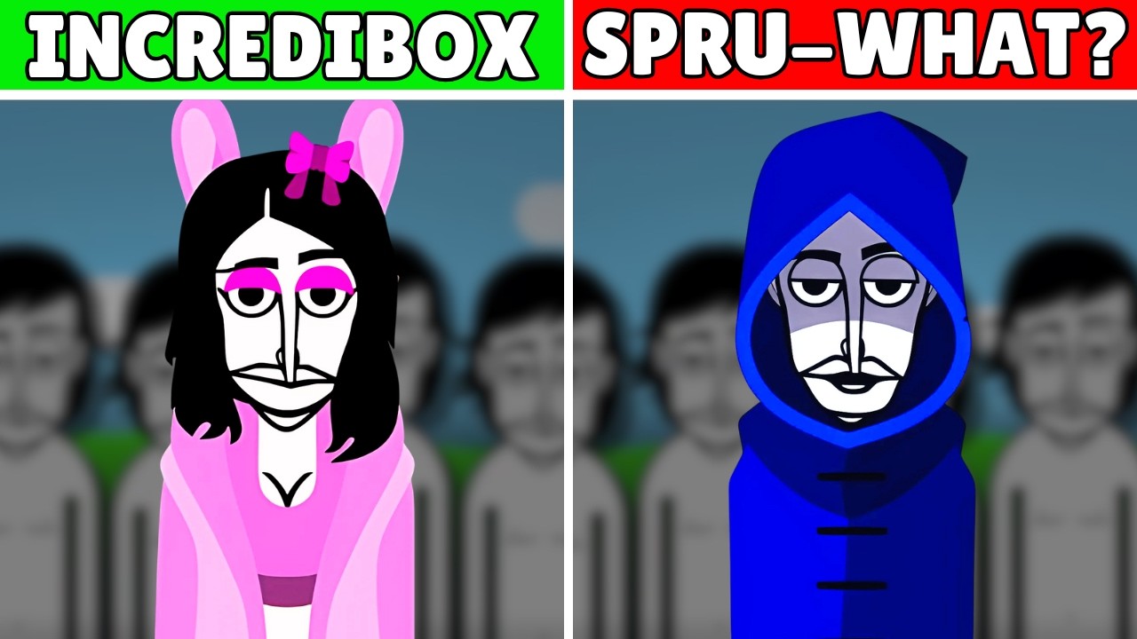 Incredibox - SPRU-what? | All Characters Comparison + Bonus - YouTube
