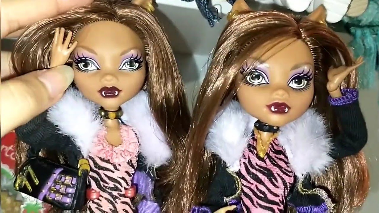 monster high clawdeen wolf Wave 1 and 3 - YouTube