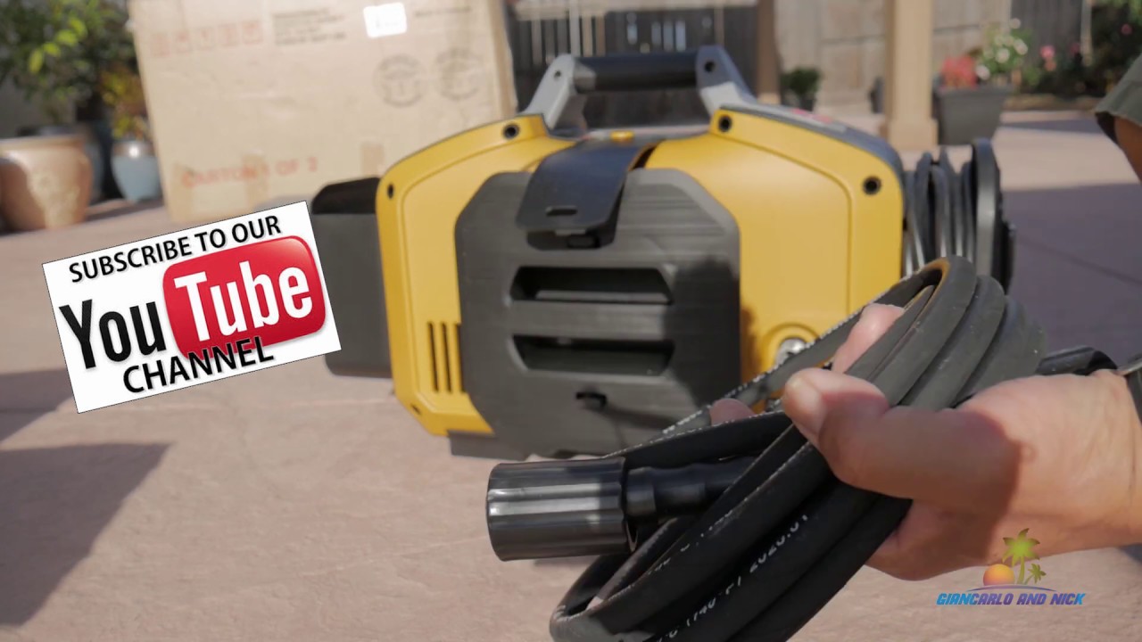 CAT 1800 Pressure Washer NEW | Unboxing and Real World Use - YouTube