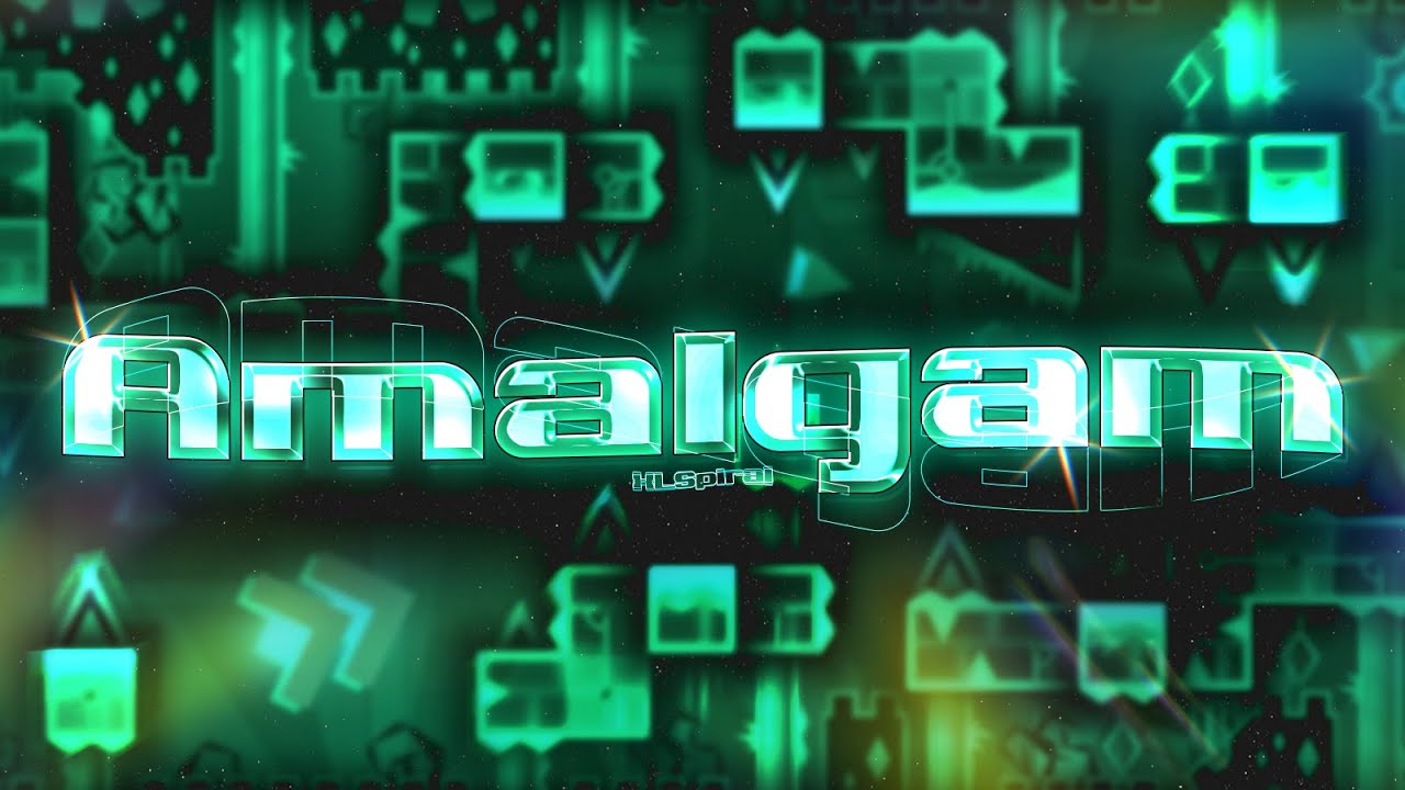 Amalgam 100% by XLSpiral (Extreme Demon) | Geometry Dash - YouTube