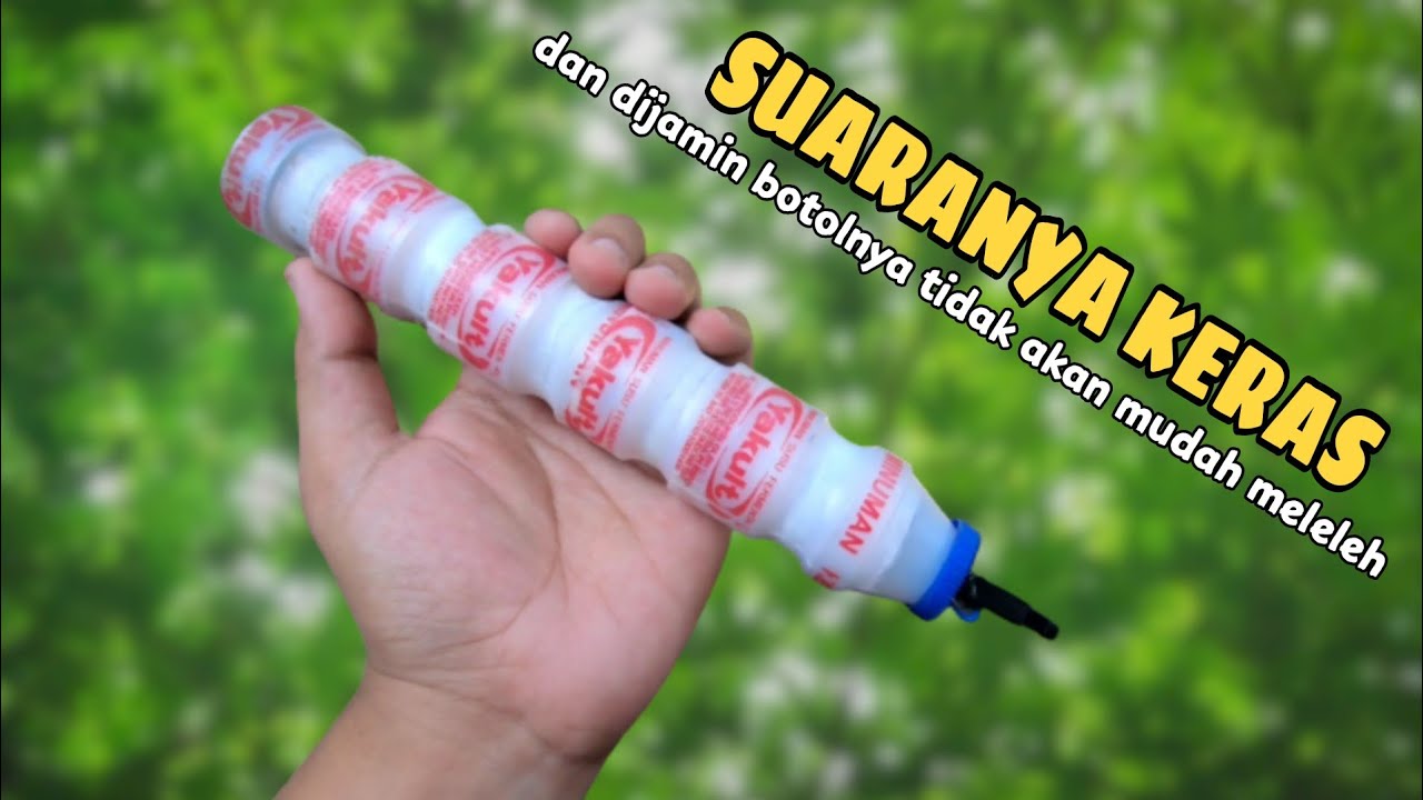 Cara Membuat Meriam Spirtus Dari Botol Yakult dan Pipa Paralon Kecil ...