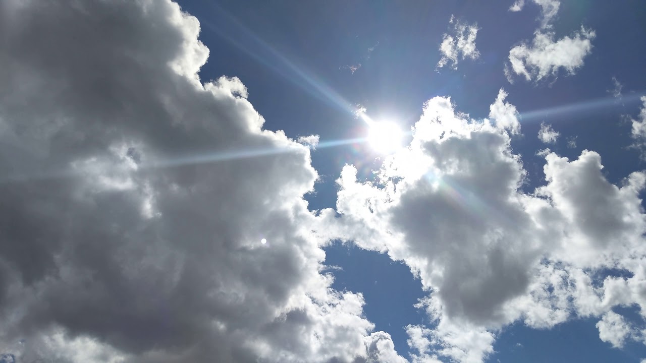 Clouds and sun time-lapse - Free stock footage - YouTube