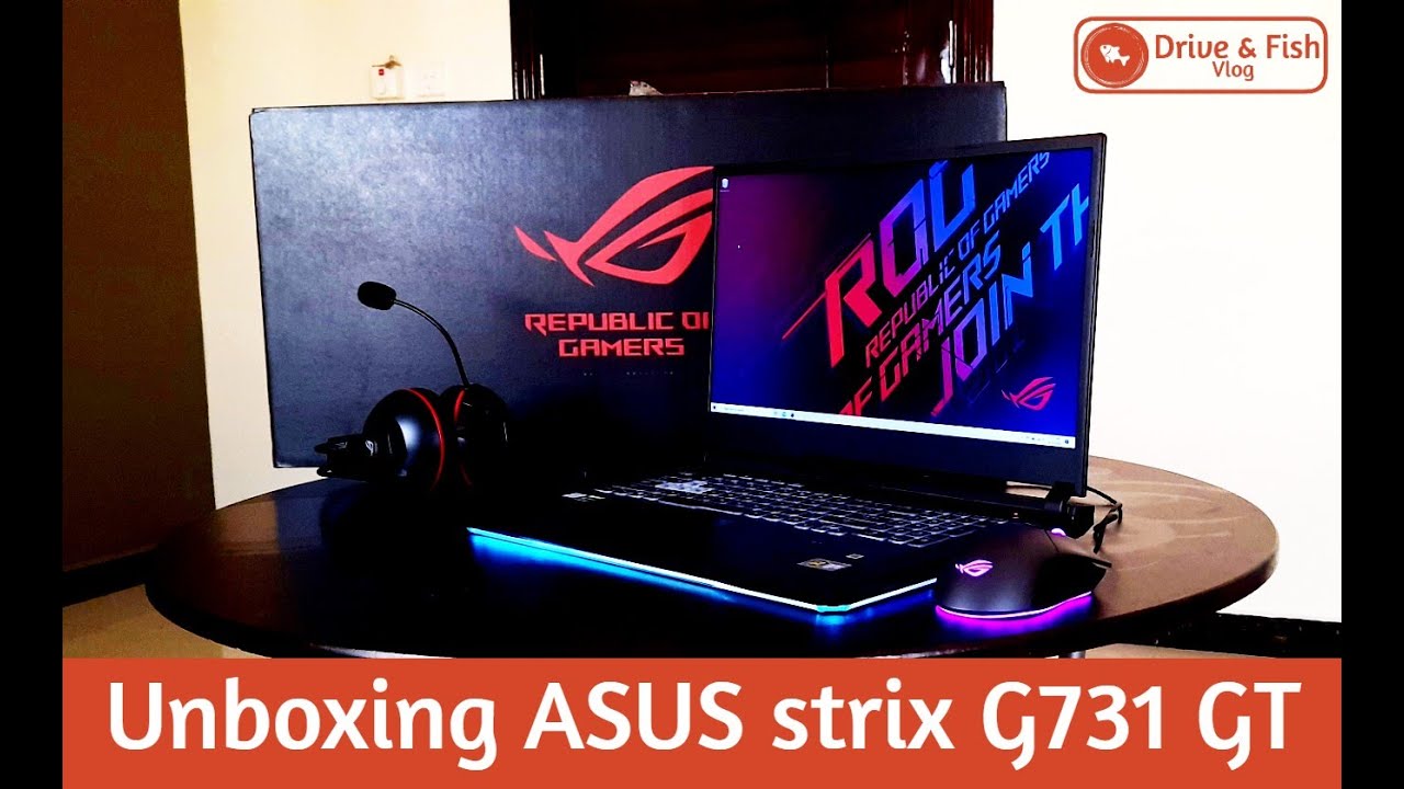ASUS Strix G731 GT Unboxing | Gaming Laptop | First Look | Game Test ...