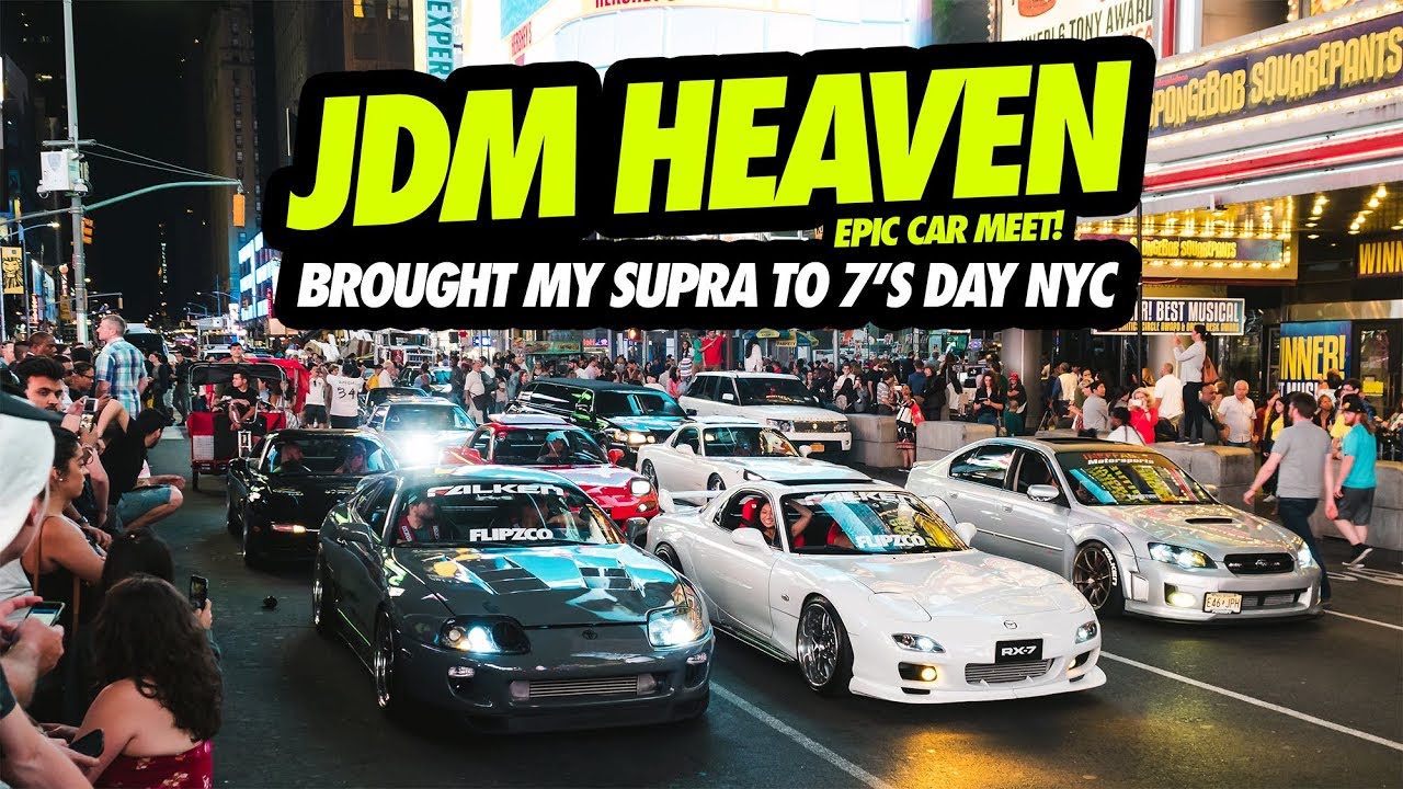 MKIV SUPRA 7 RX7 FD3S CRUISING THE STREETS OF NYC WITH JDM LEGENDS ...