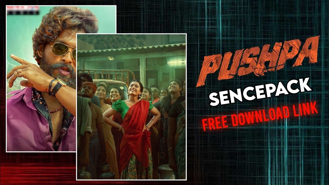 pushpa movie scene pack ️ allu arjun scene pack 🥰 free download link 🔗 ...