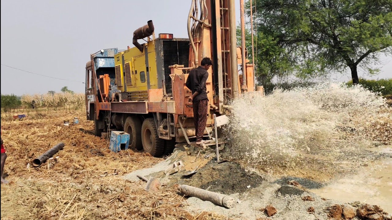 Borewell Drilling 190 Feet Depth 2.5Hp Journey Of Water | Borewell ...