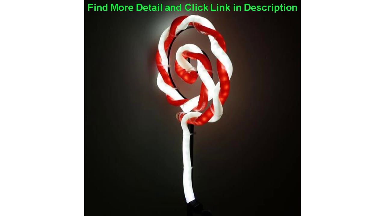 Top ICOCO Neon Sign Light Lollipop Shape Design Night Lamp Wall Light ...