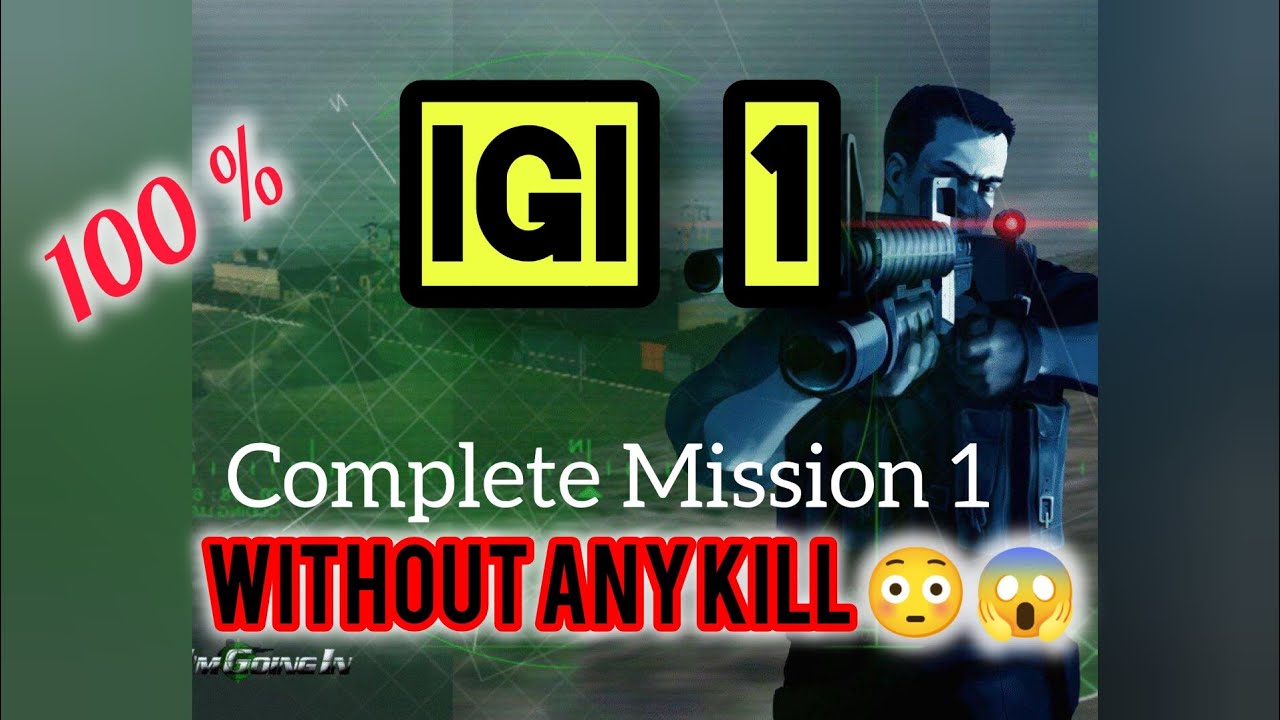 Igi mission 1 complete without any kill 😱😳 #igi #gameplay #Rvgaming ...