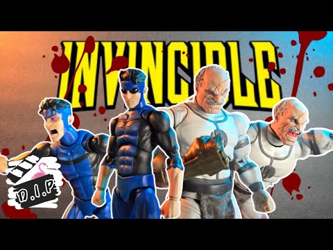 Custom Mafex Invincible Action Figures | Stop-motion & Review |