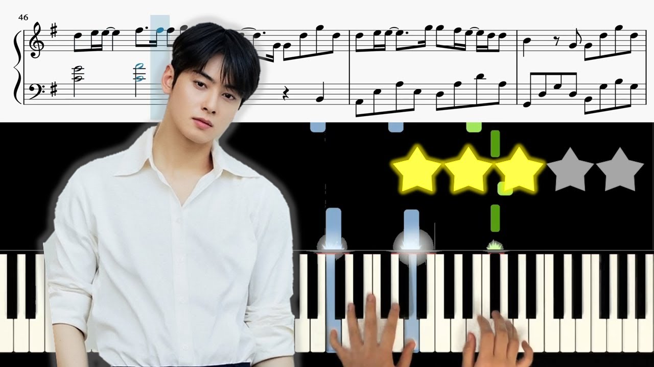 CHAEUNWOO (ASTRO) - Focus on me [The Villainess is a Marionette OST] 🎹《Piano Tutorial》 ⭐⭐⭐ ...