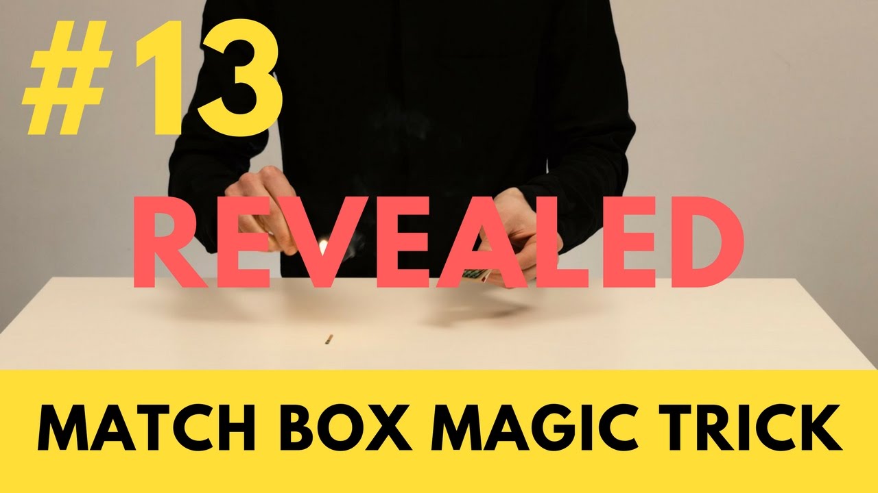 Magic With Match Box - how to do it? | magic - tutorials - YouTube