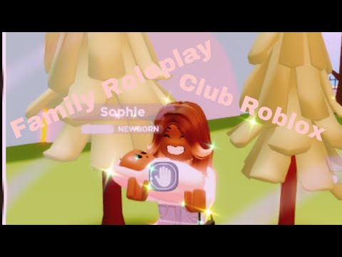New Family Rp series| club roblox| with voice - YouTube