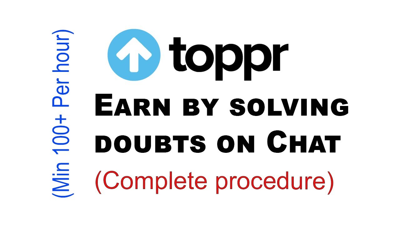 How to become a tutor on toppr || Earn By Solving doubts || For ...