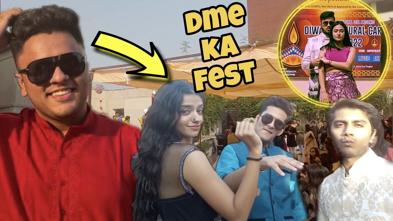 DIWALI CELEBRATION AT DME COLLEGE (DAY-2) - YouTube
