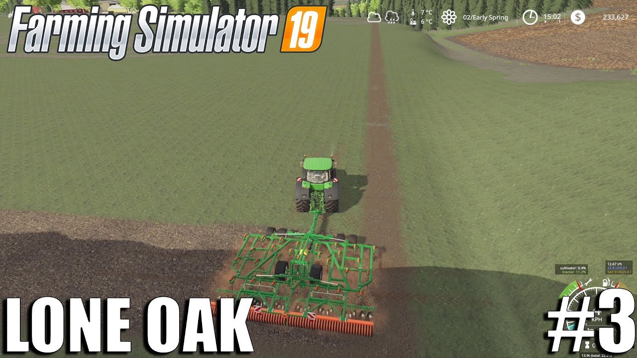 Lone Oak with SEASONS | FS19 Timelapse #3 | Farming Simulator 19 ...