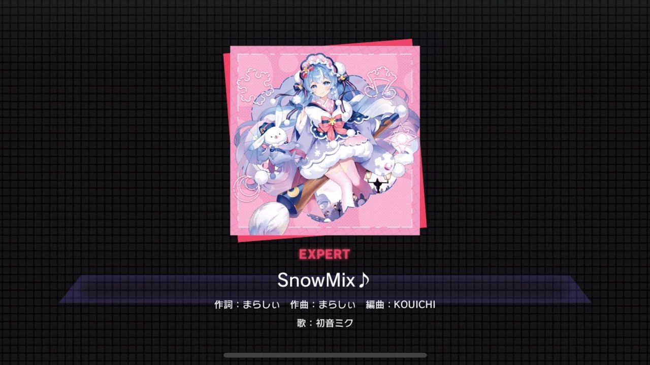 [Project Sekai] Hatsune Miku- SnowMix♪ (Expert 27) - YouTube