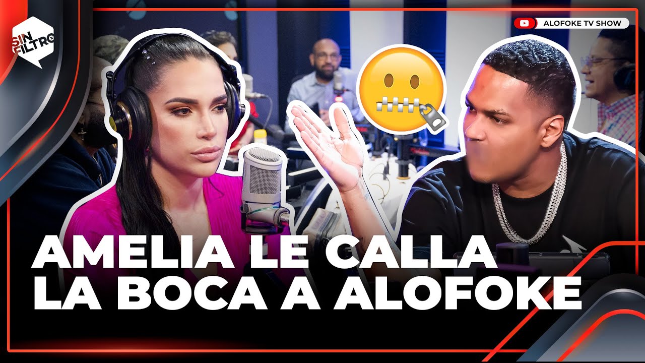 AMELIA ALCÁNTARA LE CALLA LA BOCA A ALOFOKE Y EL PÚBLICO LO RECONOCE ...