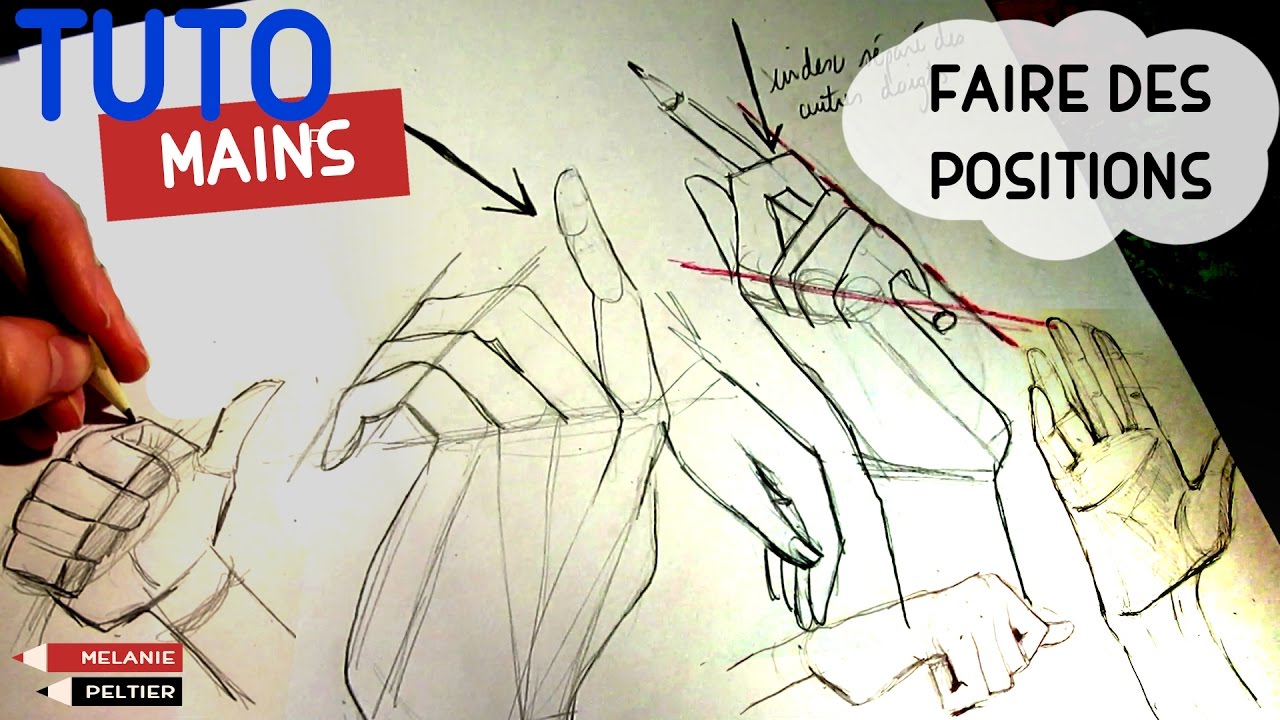 Poses De Main Pour Le Dessin