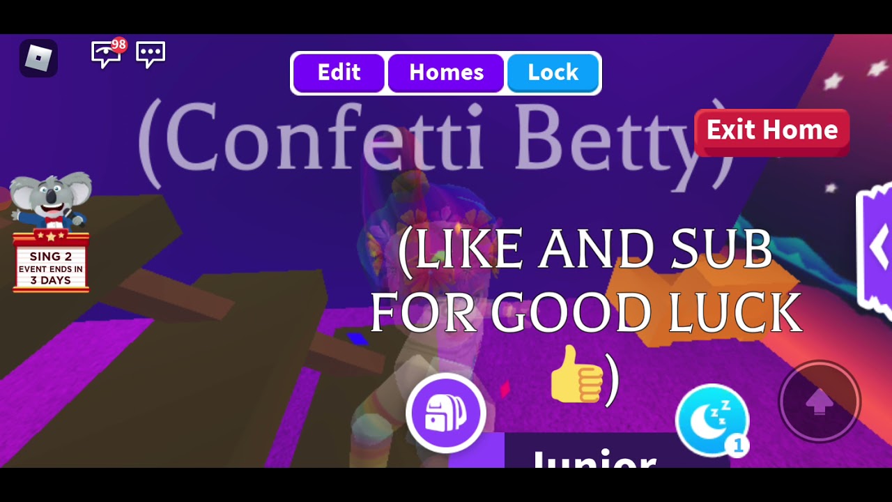Confetti Betty has ideas for how to make adopt me a better game. What ...