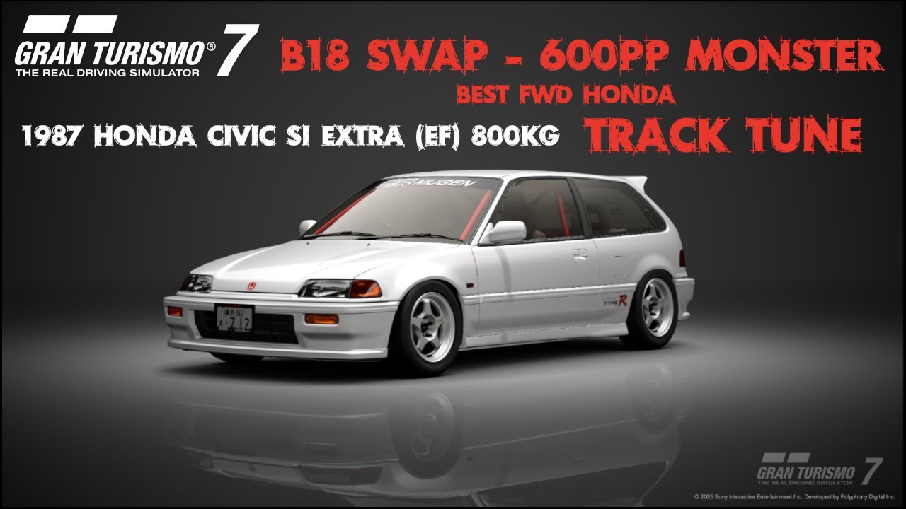 B18 SWAP- 1987 HONDA Civic Si Extra (EF) - FASTEST FWD HONDA - BUILD ...