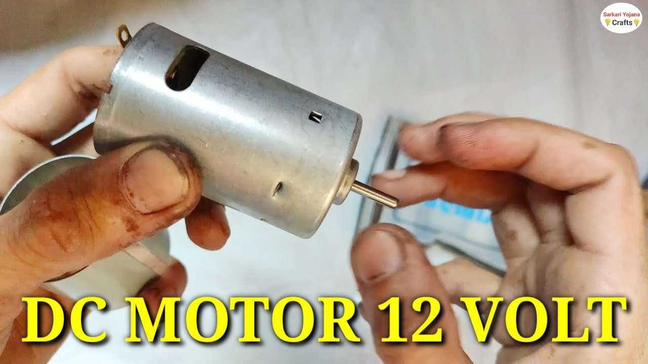 DC Motor 12 Volt Unboxing, price, Motor for DIY Projects || Best ...
