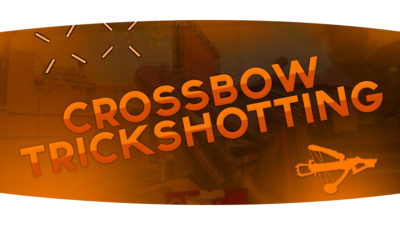 CROSSBOW TRICKSHOTS! [BO2 Moments] - YouTube