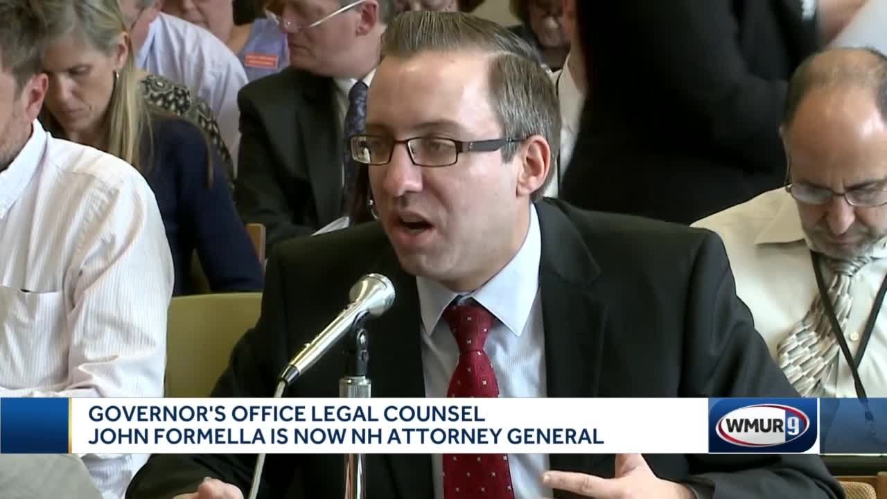 Governor's office legal counsel John Formella is now state's AG - YouTube