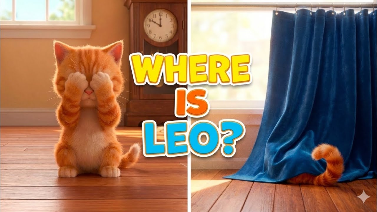 Can You Find Leo? 🕵️‍♂️ Hide and Seek Game for Toddlers | BabyBum - YouTube