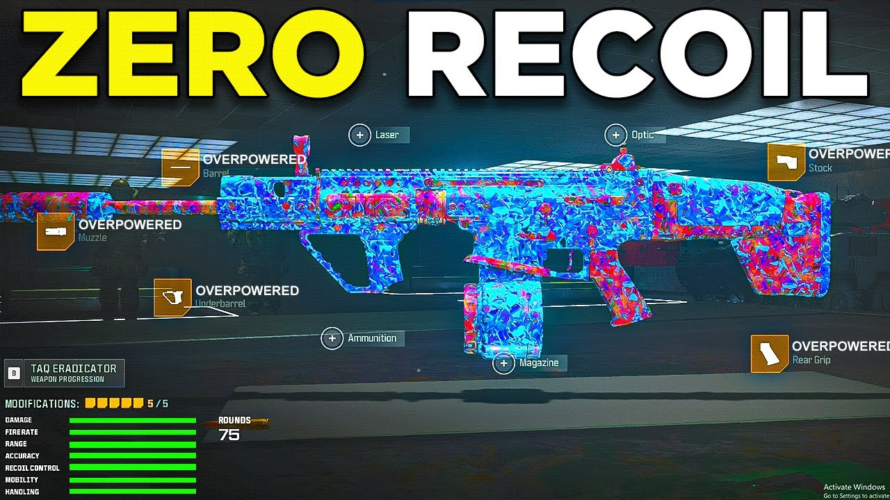 37 KILLS w/ NEW TAQ Eradicator LMG Loadout in WARZONE 3! 😳 (Best TAQ ...