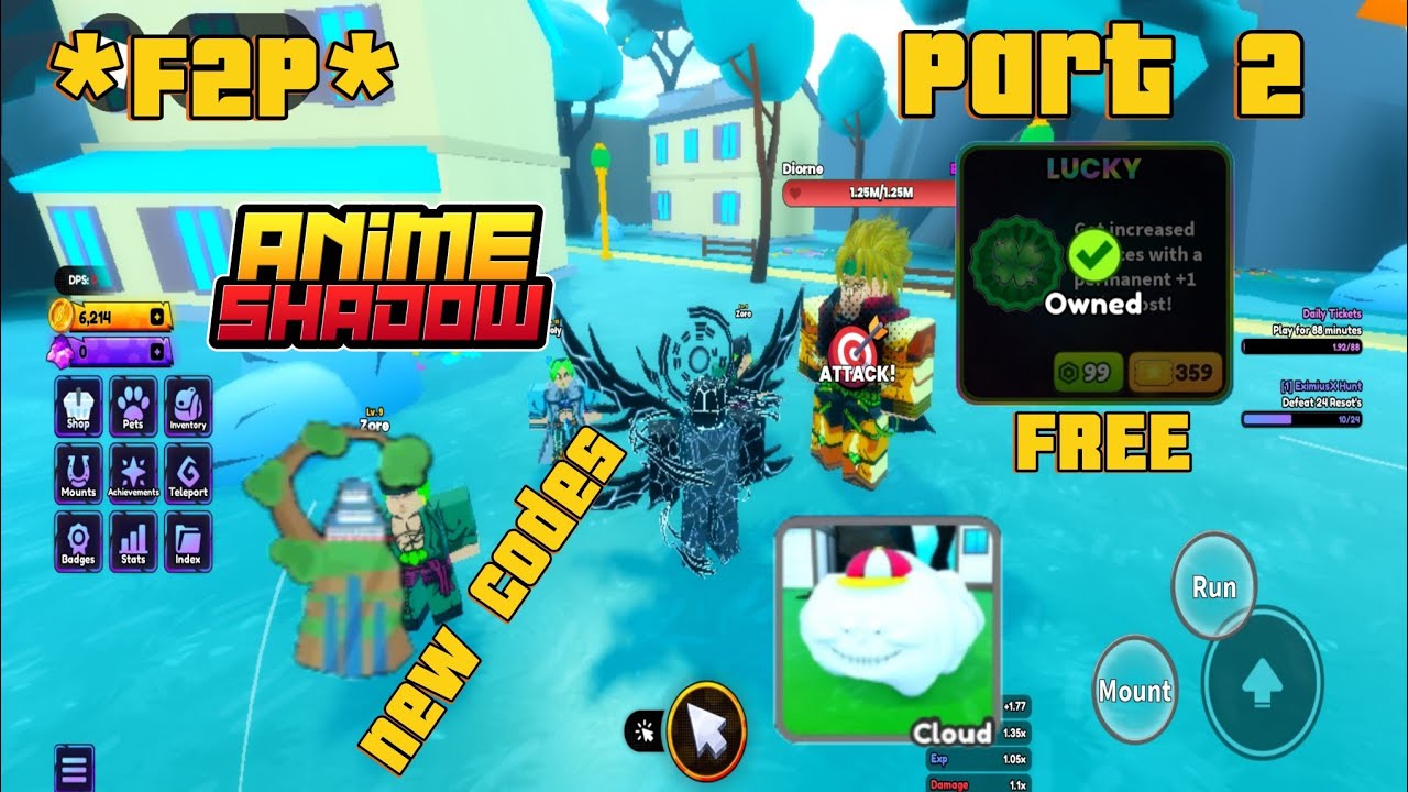 ANIME SHADOW *F2P* PART 2 NOOB TO HIGH TIER NOOB - YouTube