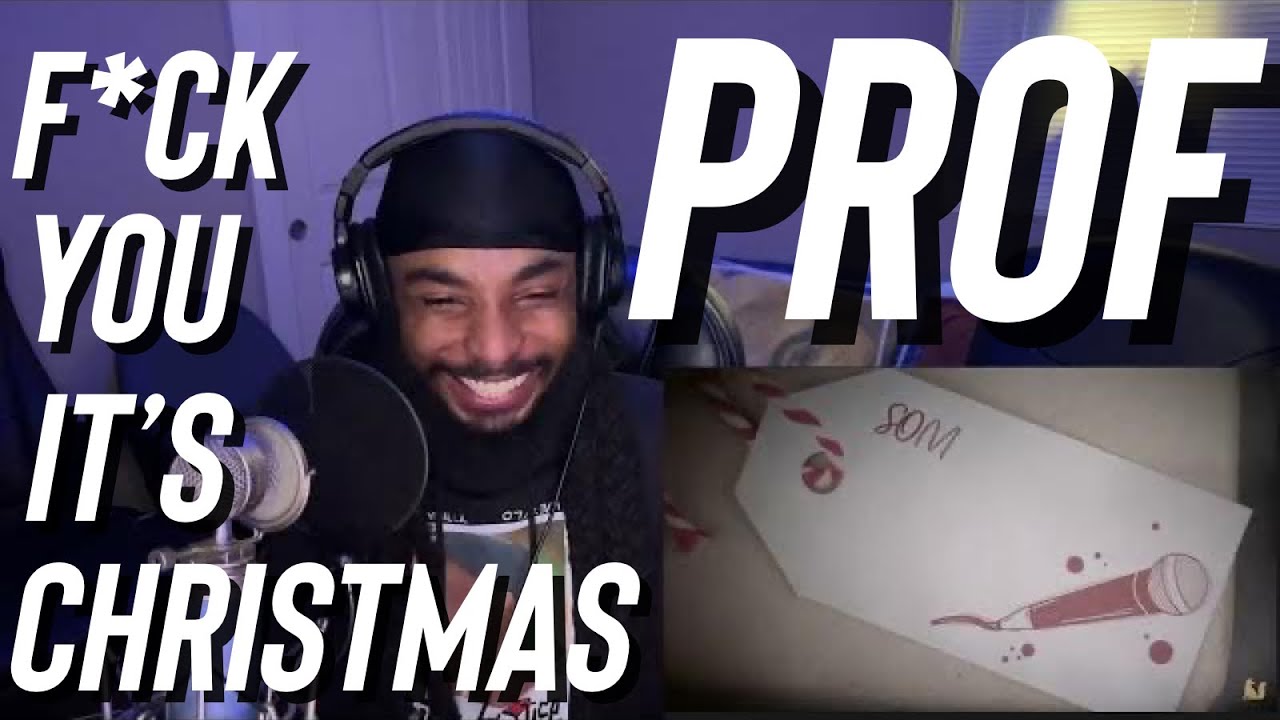 PROF - F*ck You It's Christmas (OFFICIAL LYRIC VIDEO) - YouTube