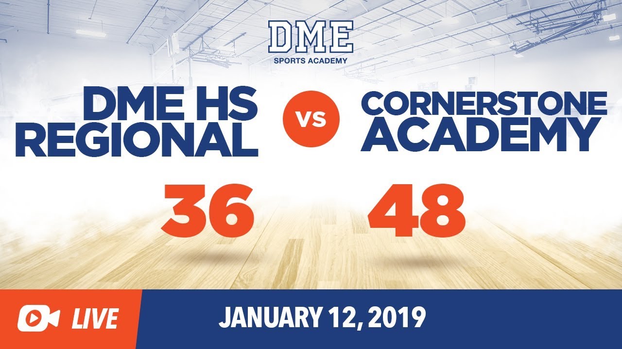 DME HS Regional vs. Cornerstone - YouTube
