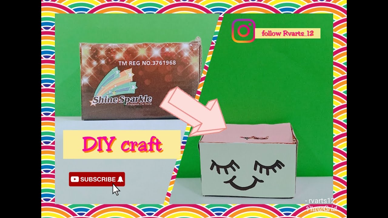 *DIY MONEY BANK | SCHOOL PROJECT IDEAS|WASTE MATERIAL|PIGGY BANK|CRAFT ...