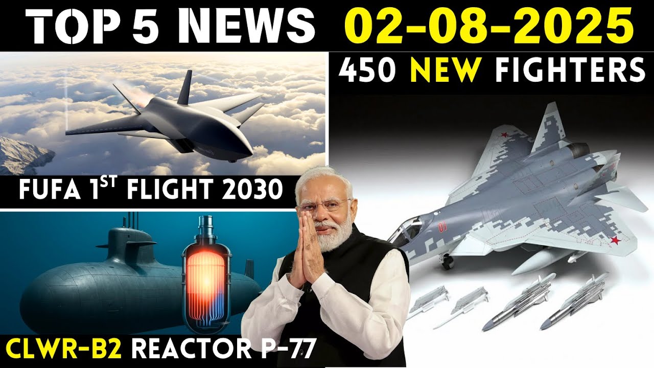 450 New Fighter Jets | FUFA First Flight | 190 MW Nuke Reactor | New ...