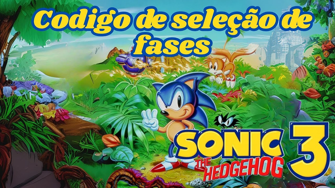 Sonic the Hedgehog 3: Fases Secretas, Sound Test e Super Sonic! - YouTube