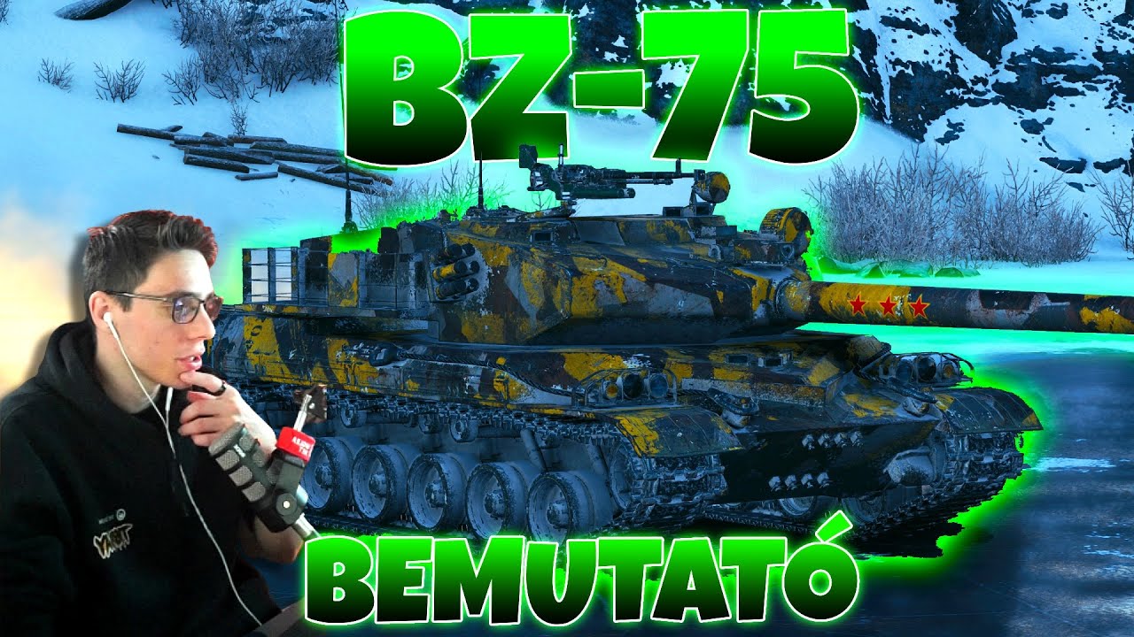 A legnagyobb rakétás majom (tank) #bz75 - YouTube