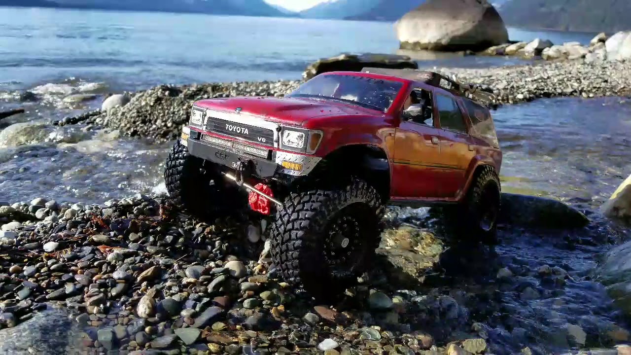 Trx4 Jeep Rubicon / Scx10"ll 4runner rc4x4 Trailing - YouTube