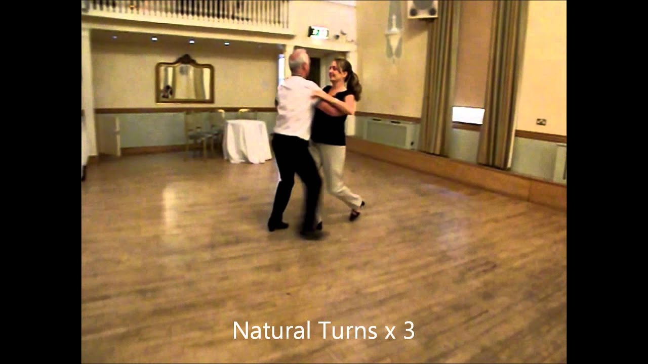 Traditional Viennese Waltz Routine - YouTube