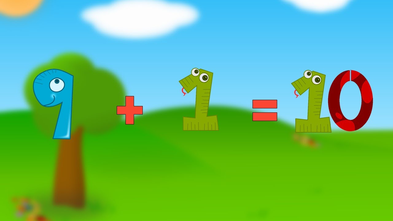 ADDITION TO 9 FOR KIDS - YouTube