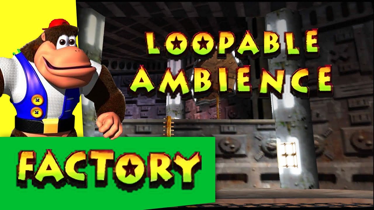 Frantic Factory R&D - Donkey Kong 64 Ambience - YouTube