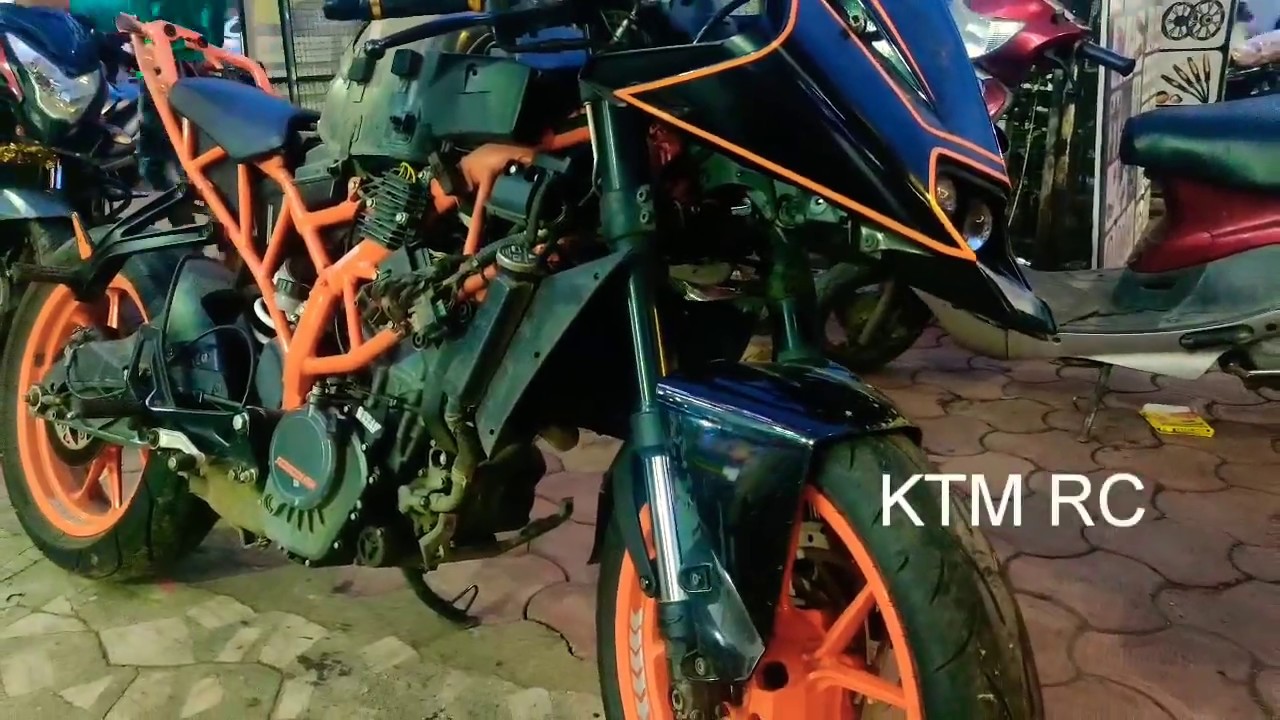 Ktm rc full body vinyl wrap with shark stickers by RELIABLE GRAPHICS ...