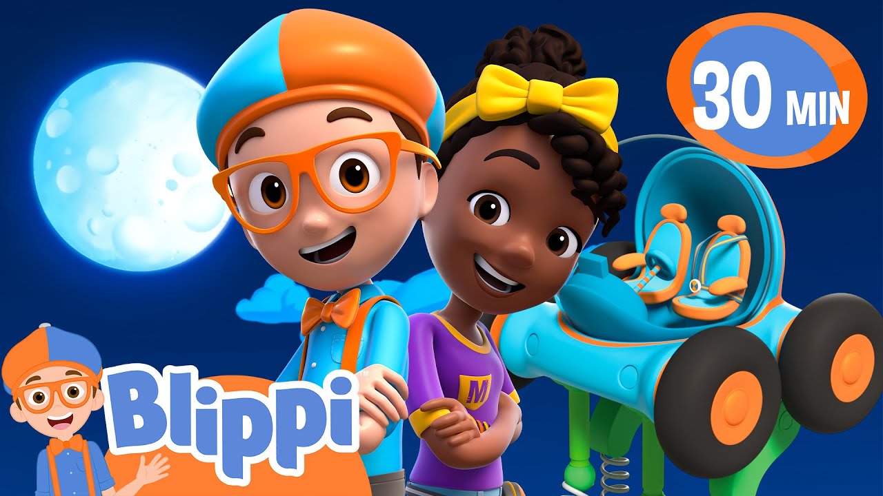 Road Trip To Outer Space! | Blippi and Meekah Podcast | Blippi Wonders ...