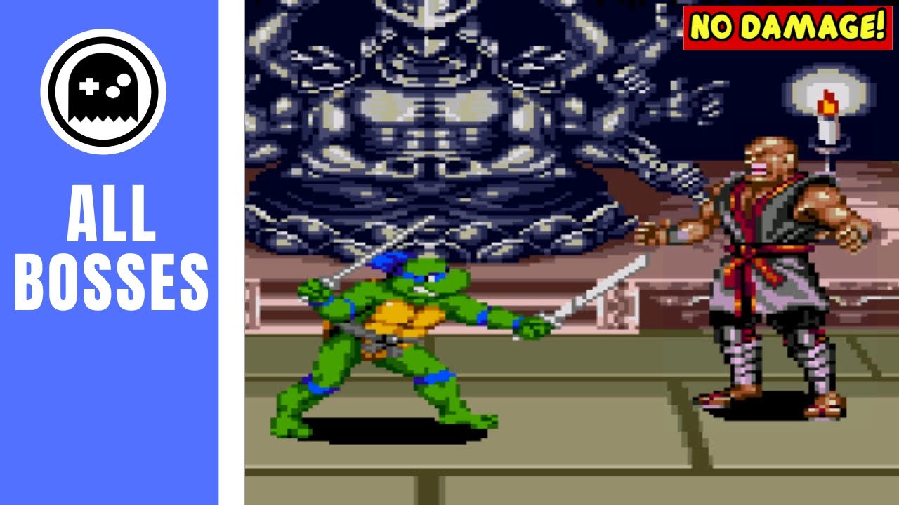 Teenage Mutant Ninja Turtle The Hyperstone Heist (SG) - All Bosses ...