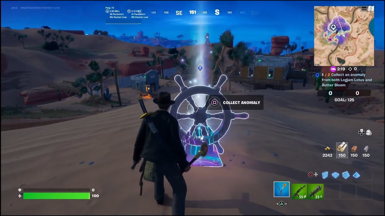 Fortnite - Collect An Anomaly From Both Logjam Lotus & Butter Bloom ...