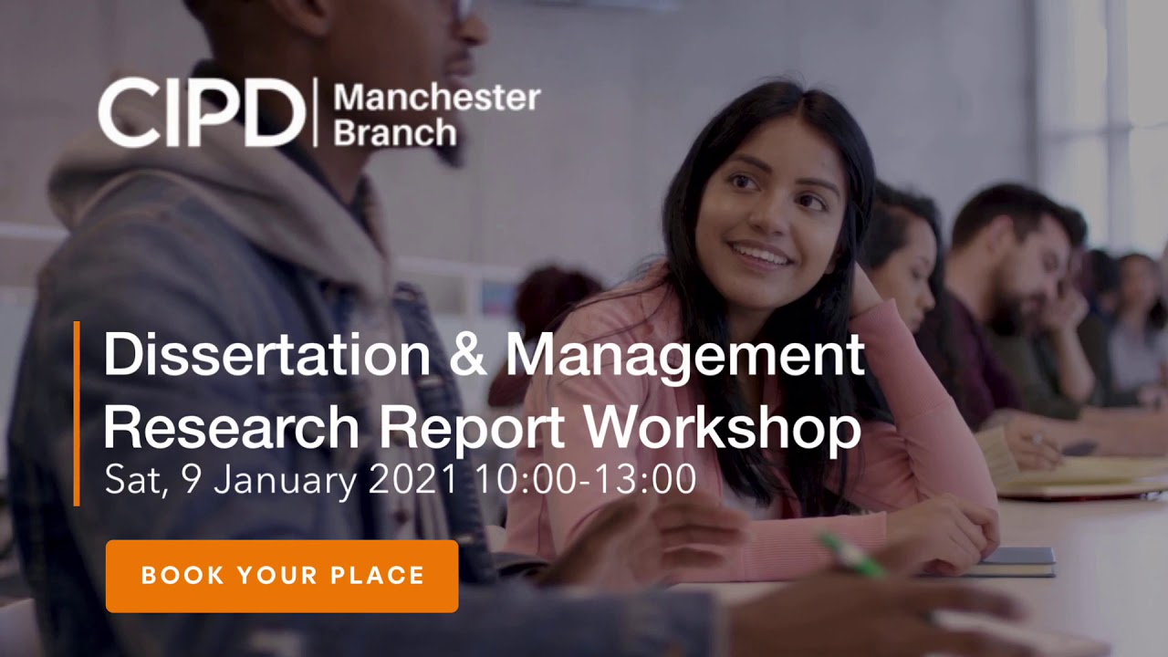 Dissertation & Management Research Report Workshop - YouTube