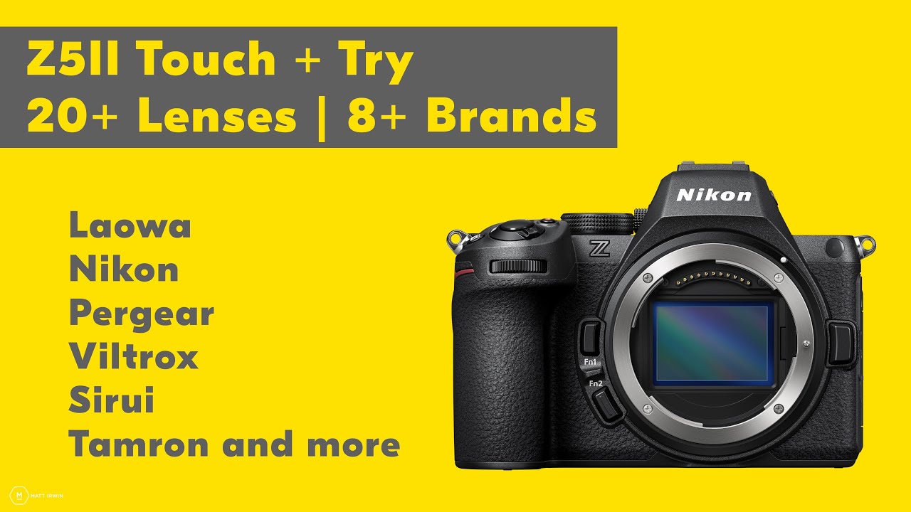 Nikon Z5II Try On | with Z9 Level AF | Powerful Entry To Full Frame | Ergo's & Aesthetics Matt ...