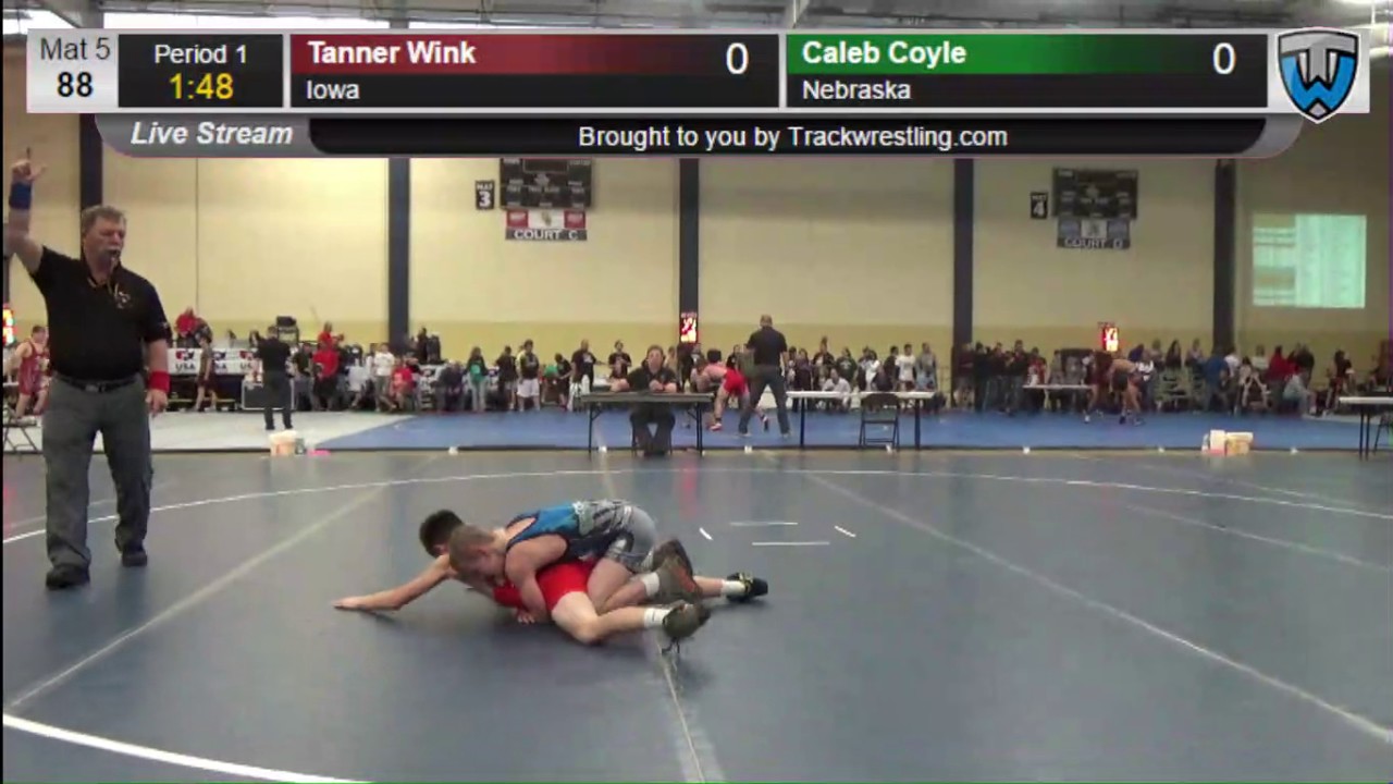 2207 Cadet Men 88 Tanner Wink Iowa vs Caleb Coyle Nebraska 7860102104 ...
