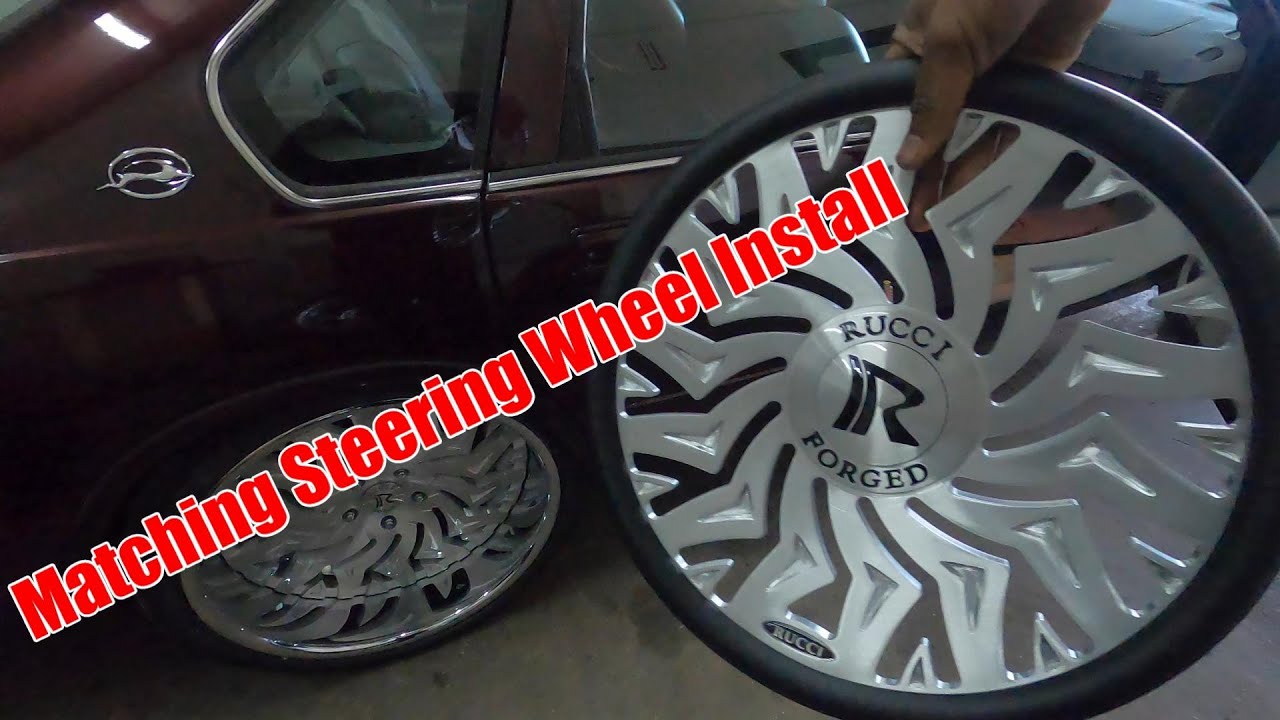 Installing Matching Rucci Steering wheel on a 96 Impala SS - YouTube