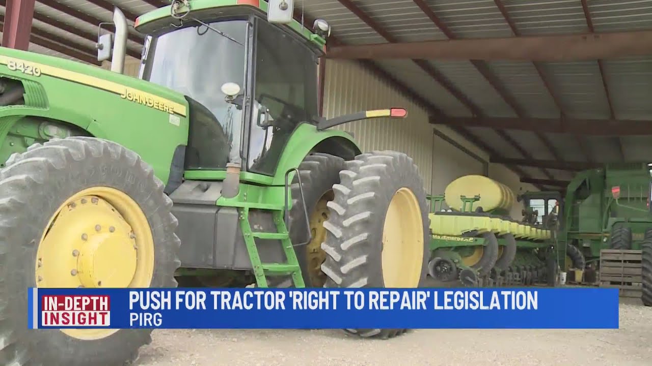 Insight: Push for tractor "Right to Repair" legislation - YouTube